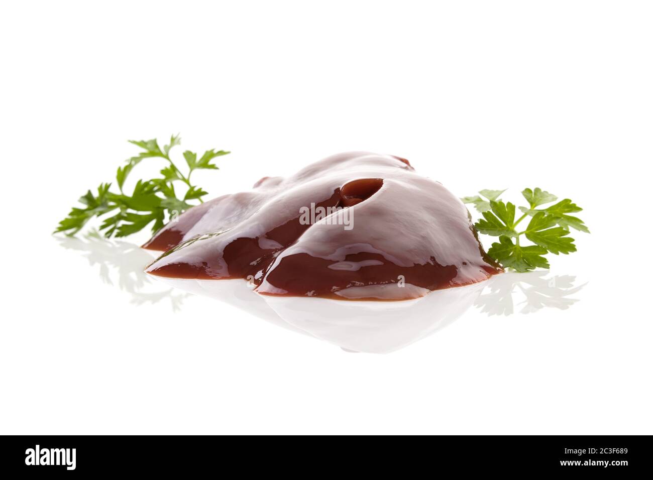 Liver isolated Cut Out Stock Images & Pictures - Alamy