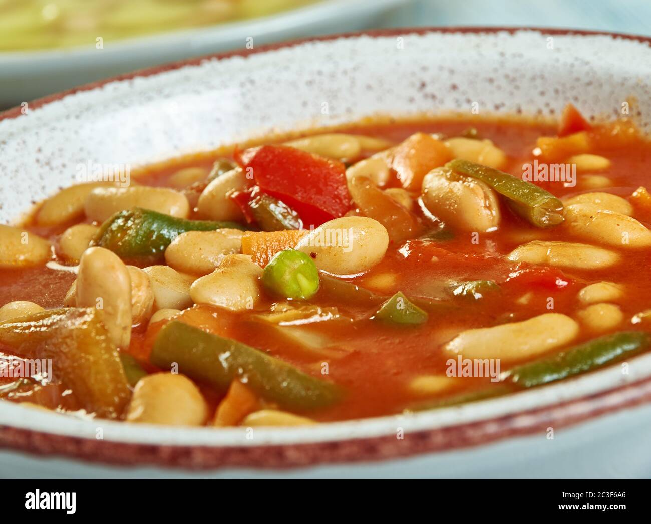 Bulgarian Bean Guvech Stock Photo - Alamy