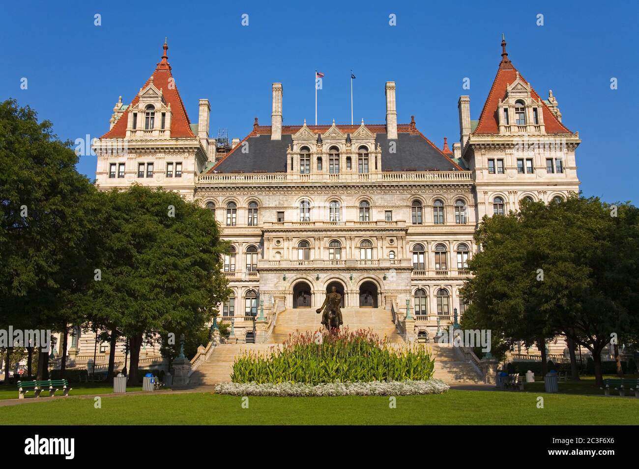 State Capitol Building, Albany, New York State, USA Stock Photo - Alamy