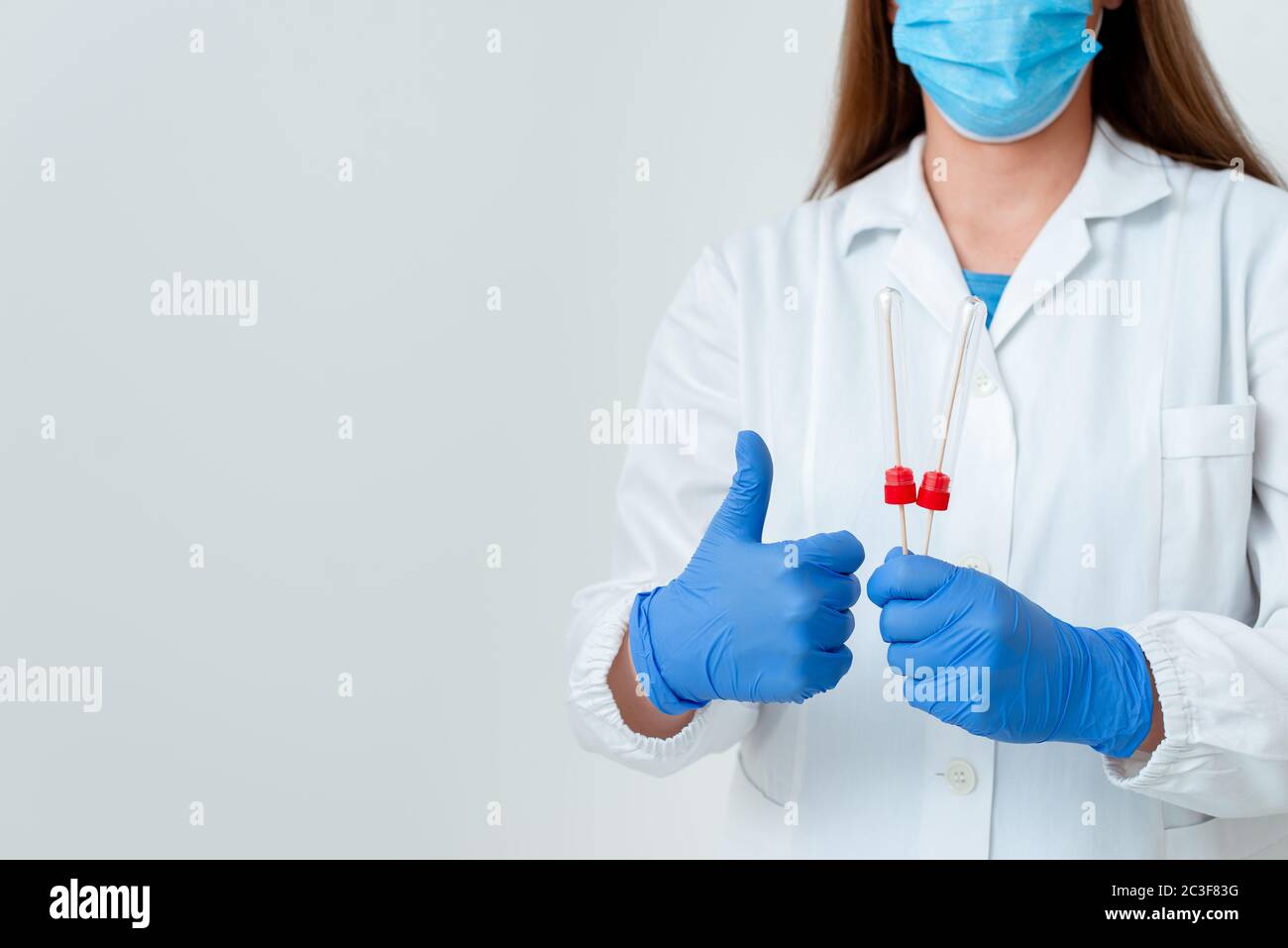 Laboratory Blood Test Sample Shown For Medical Diagnostic Analysis ...