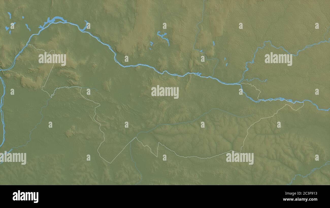 Ubangi River Africa Map