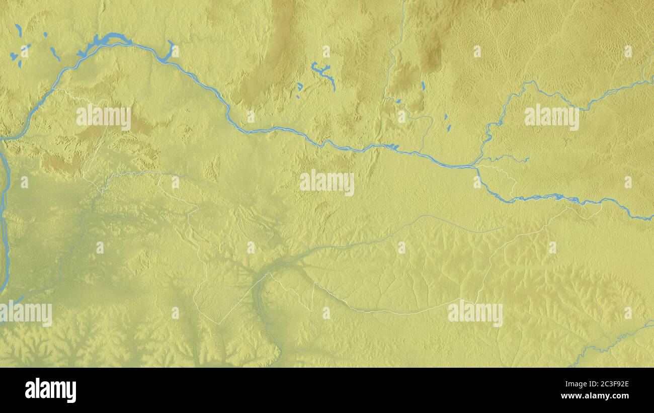 Ubangi River Africa Map