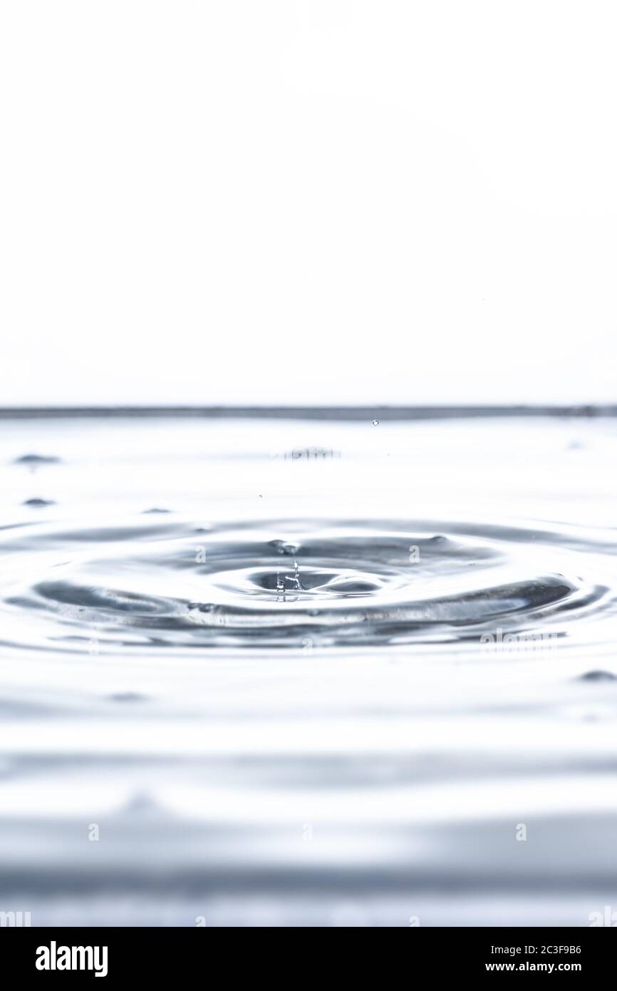 water drop background Stock Photo - Alamy