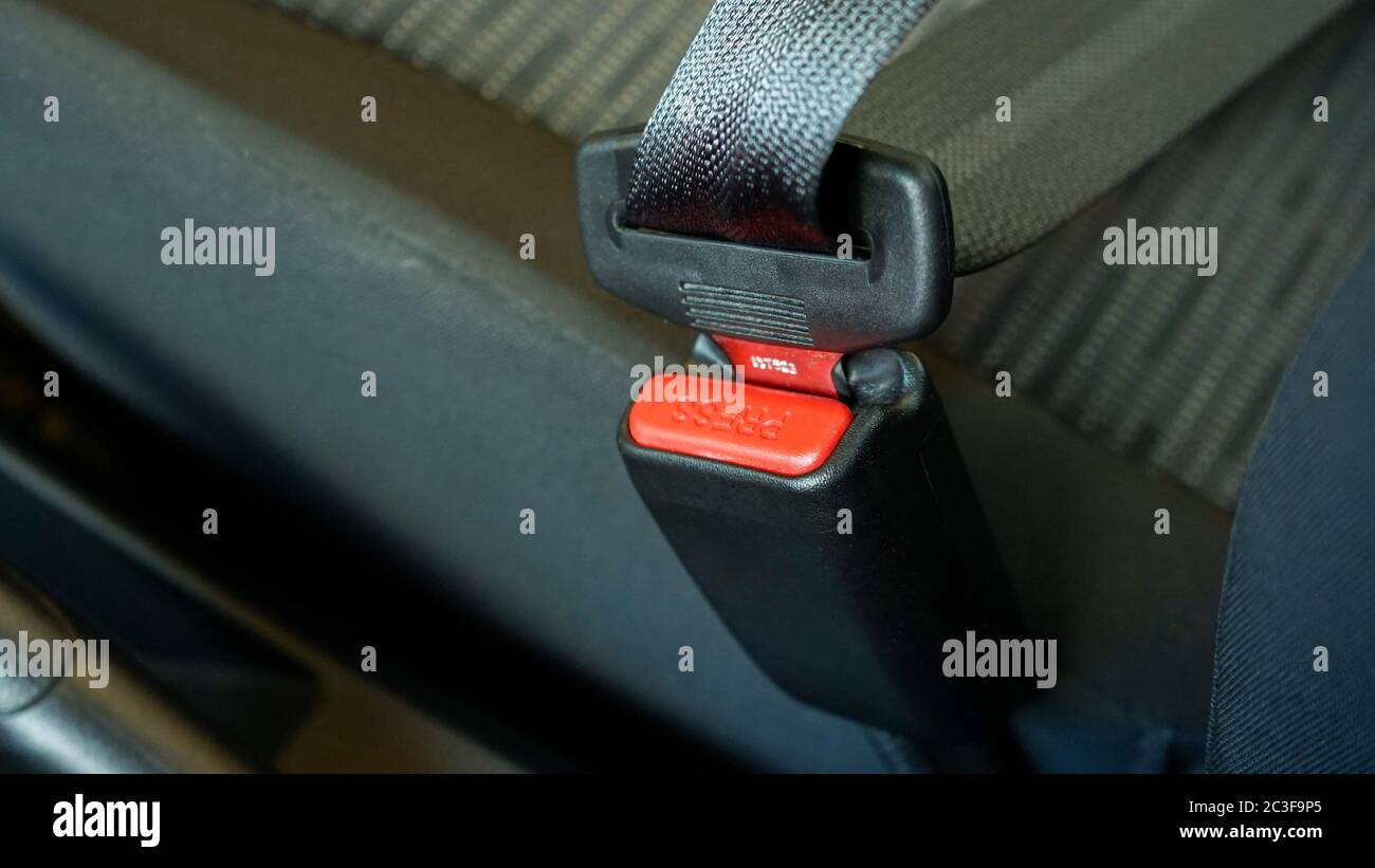 Car seat belt hi-res stock photography and images - Alamy