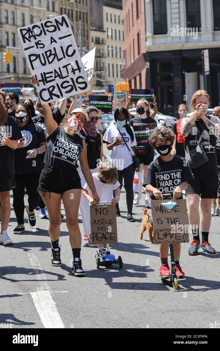 New York, USA, June 19, 2020 - Juneteenth celebration and rally today ...