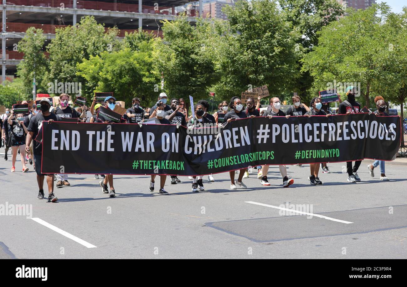 New York, USA, June 19, 2020 - Juneteenth celebration and rally today ...