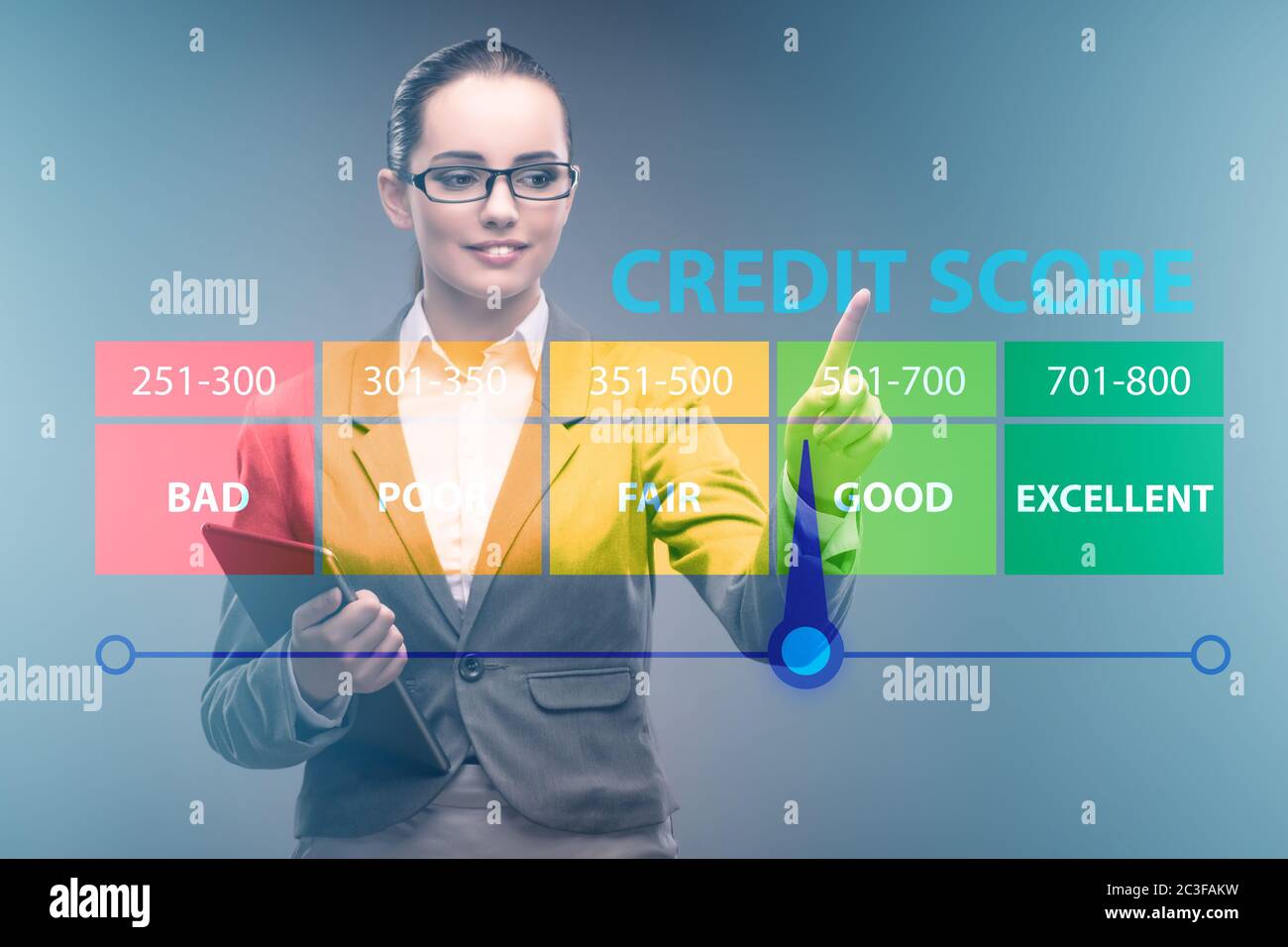 Credit score meter hi-res stock photography and images - Alamy