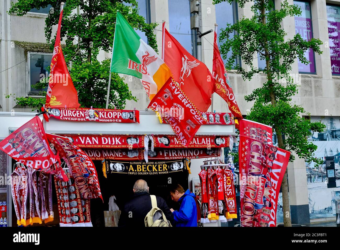 liverpool general scenes in city centre Stock Photo - Alamy