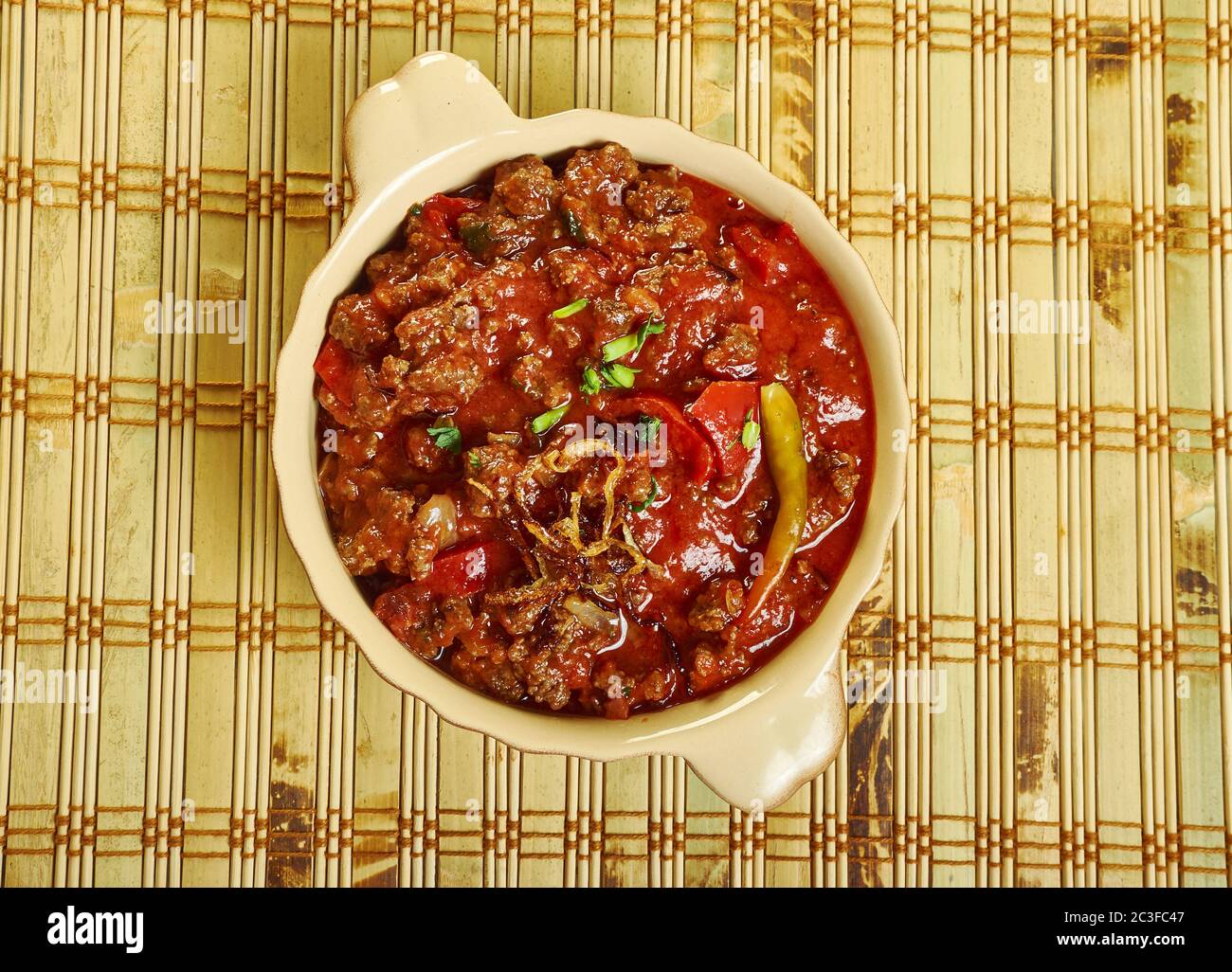 Minchet Abish Spicy Stock Photo - Alamy