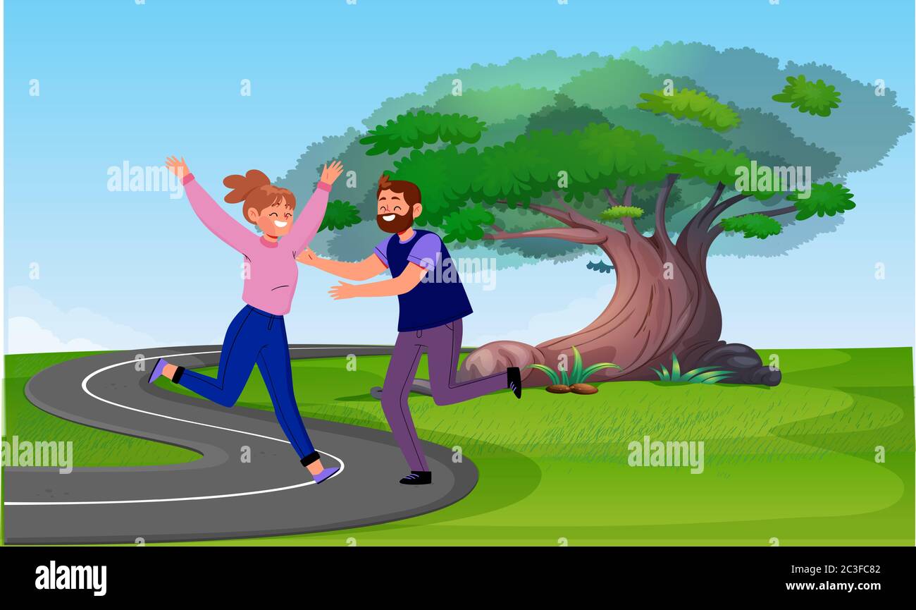 Posing outdoors in Cut Out Stock Images & Pictures - Alamy