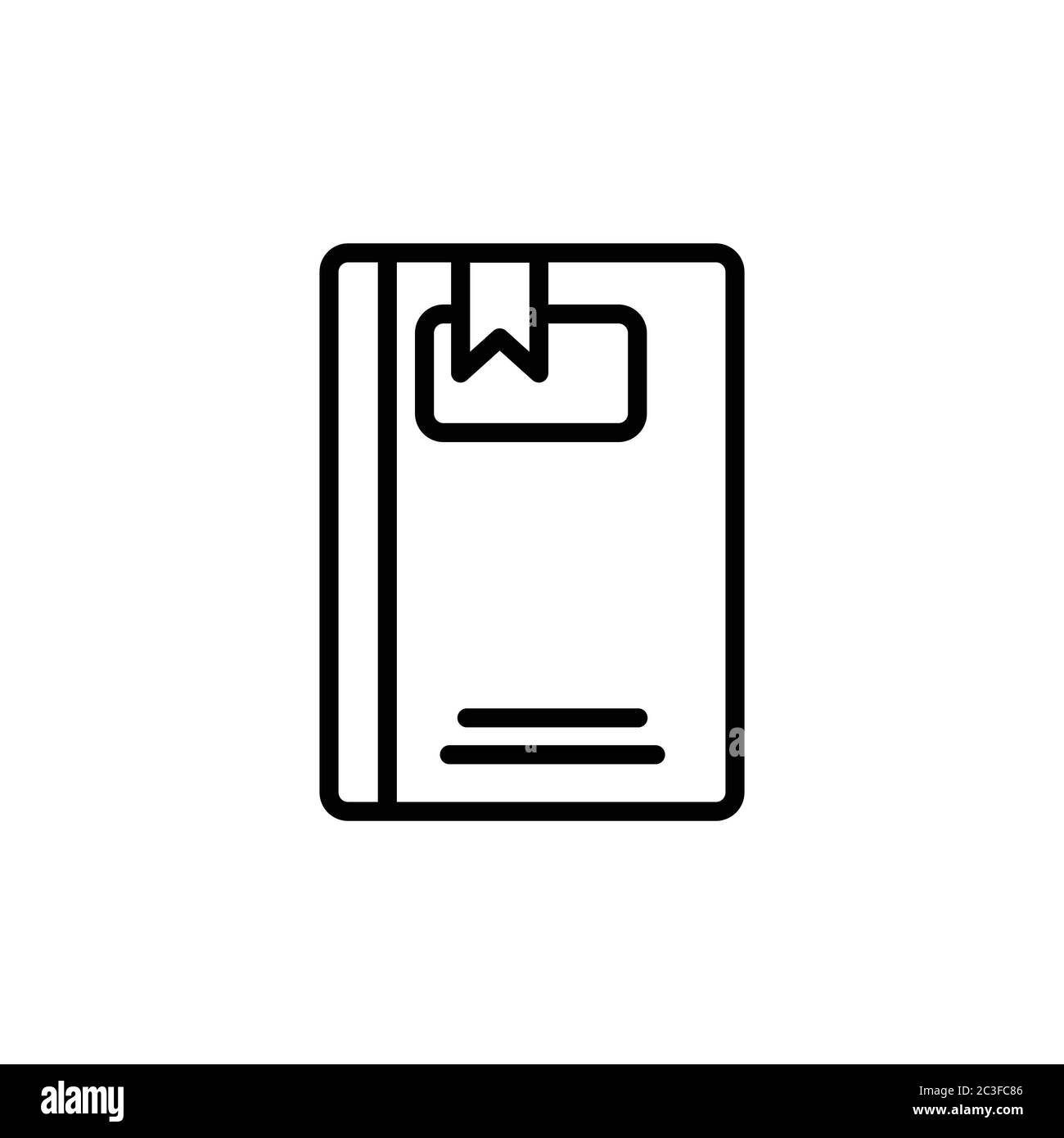 book line icon, learning symbol. design template vector Stock Vector ...