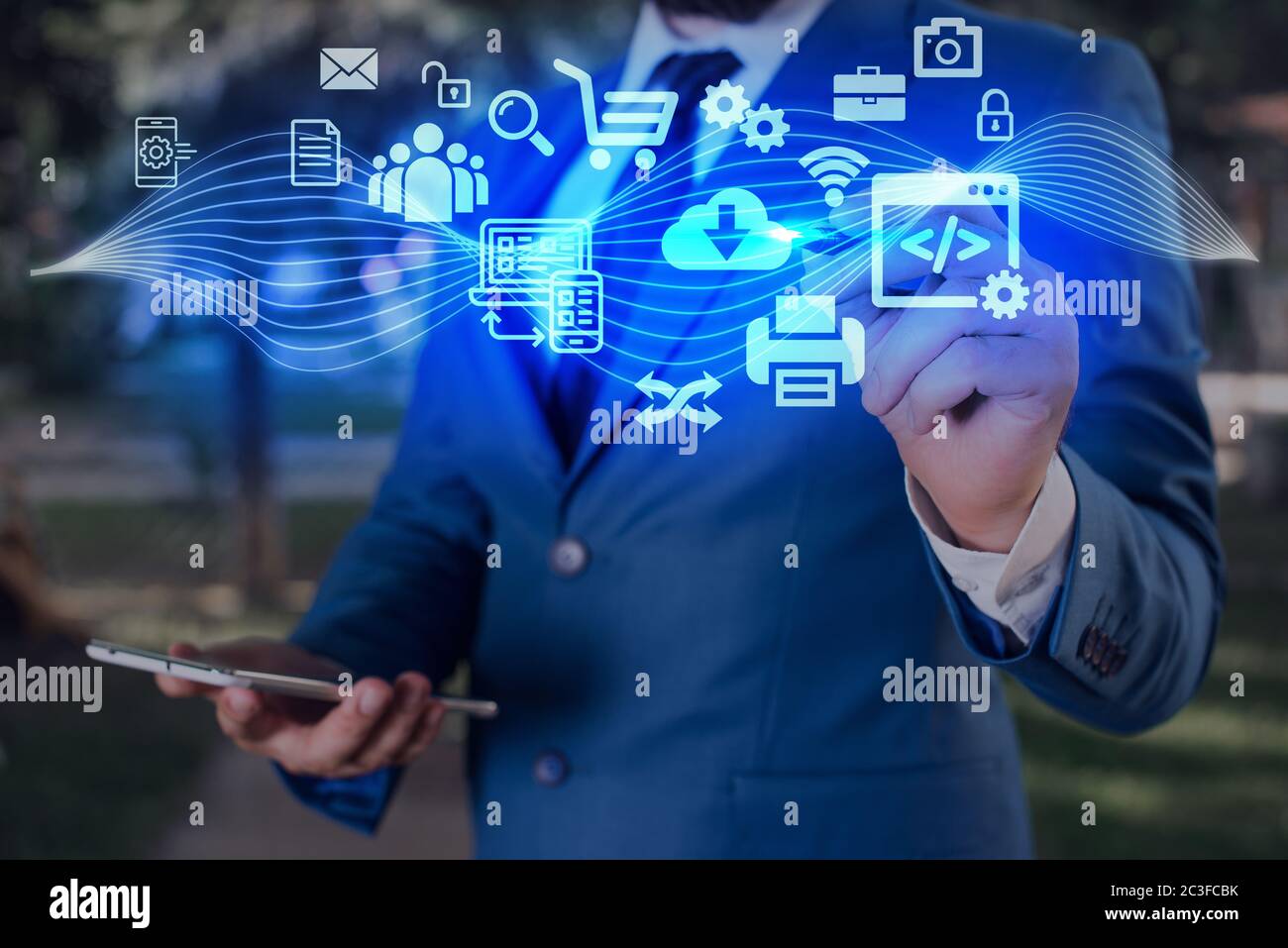 Information Digital Technology Network Connection Infographic Elements ...