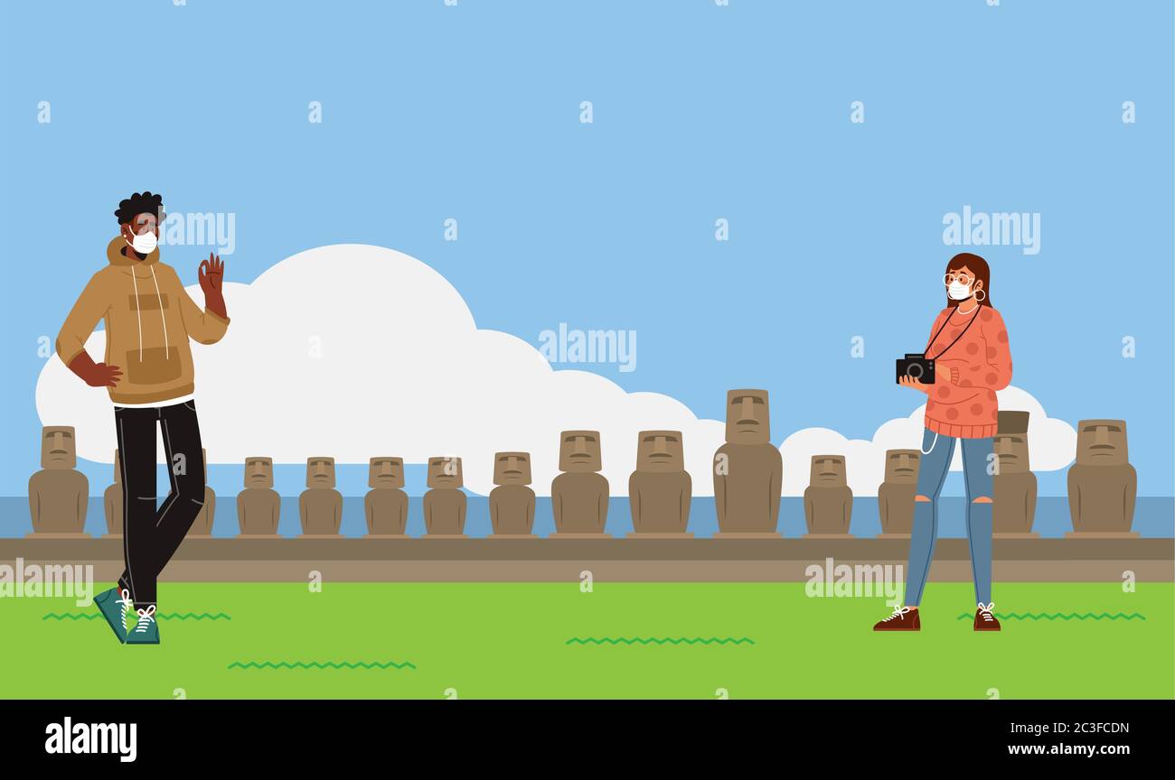 Cute boy girl enjoying Stock Vector Images - Alamy