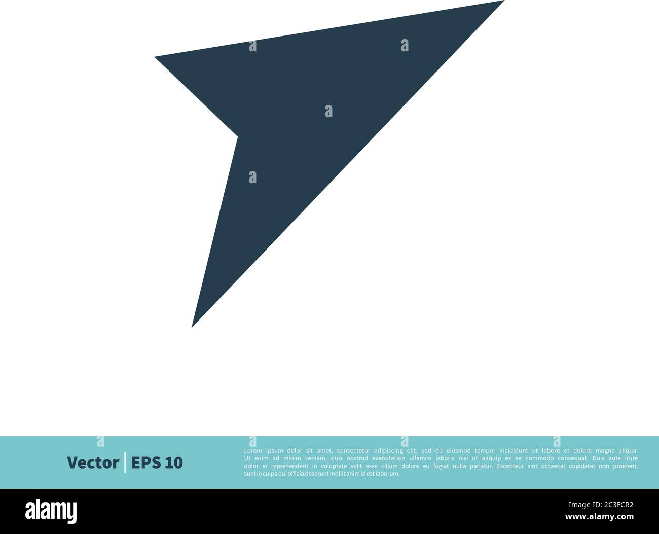 Abstract Paper Plane Arrow Icon Vector Logo Template Illustration ...