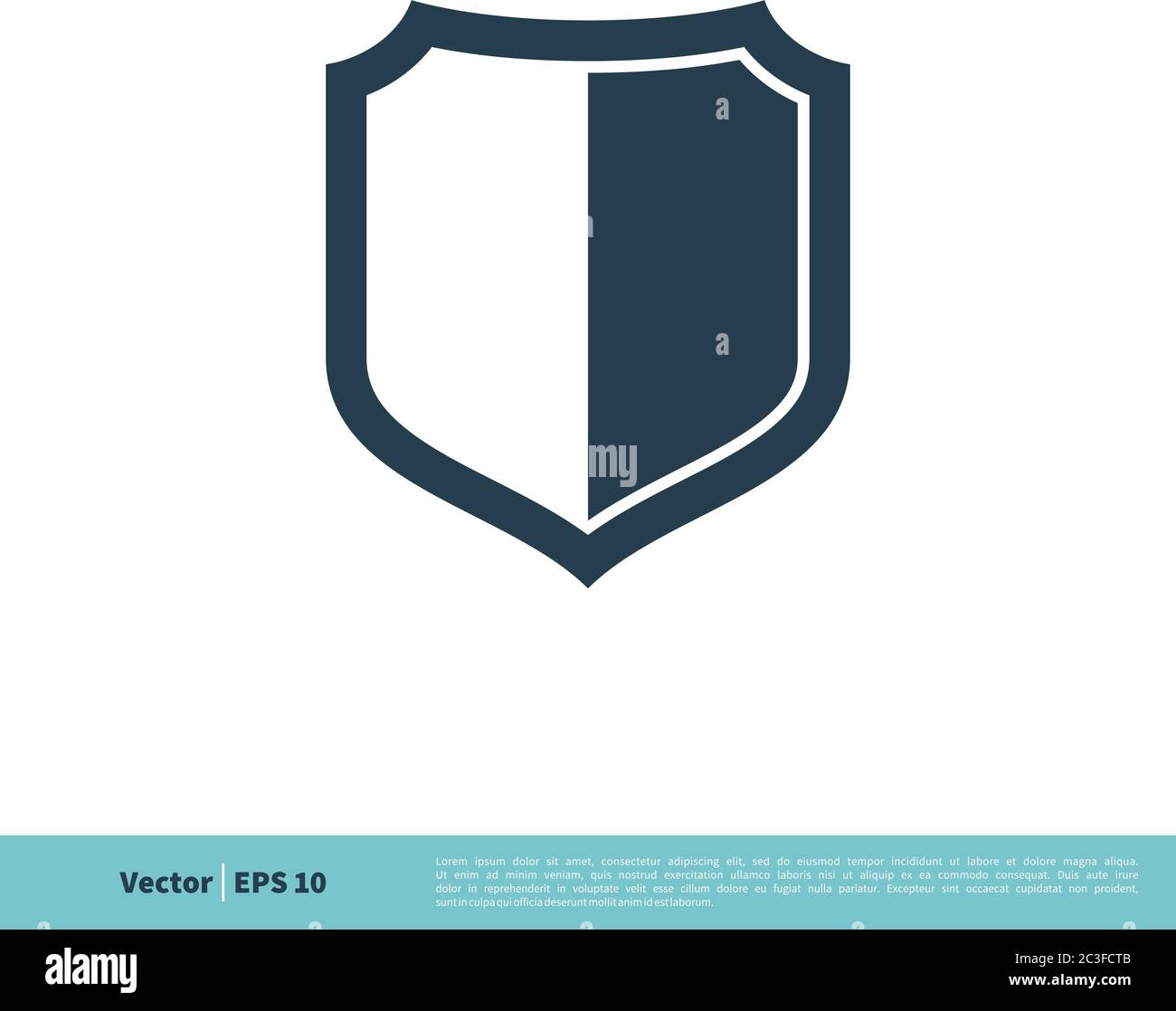Shield Icon Vector Logo Template Illustration Design. Vector EPS 10 ...