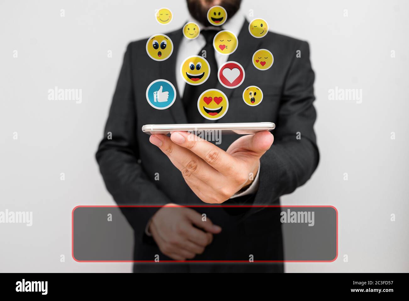 Social Media Digital Network Concepts Design Element Icons Illustration ...