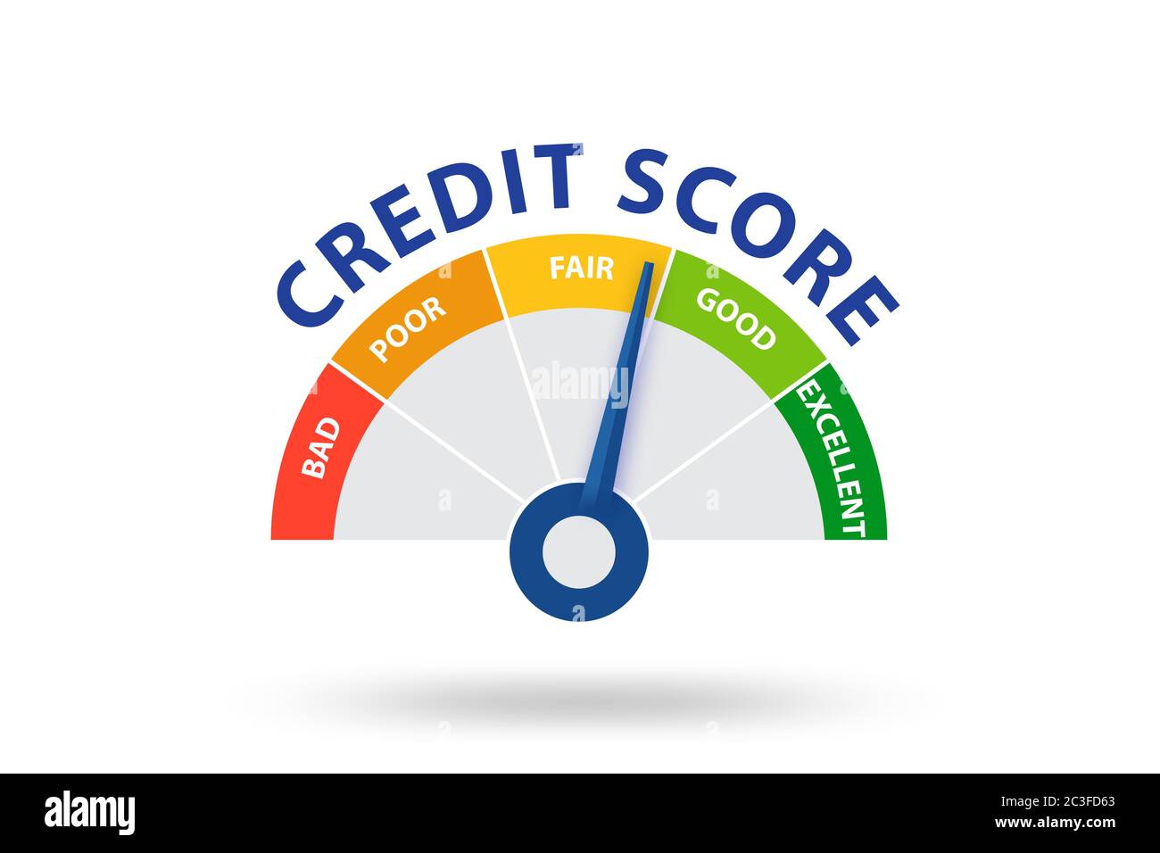 Credit score concept - 3d rendering Stock Photo - Alamy