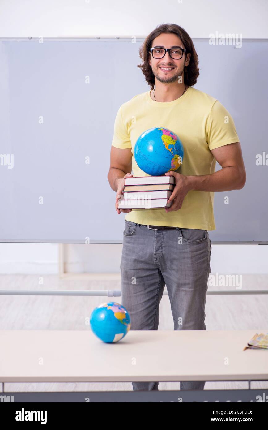 Young geographer hi-res stock photography and images - Alamy