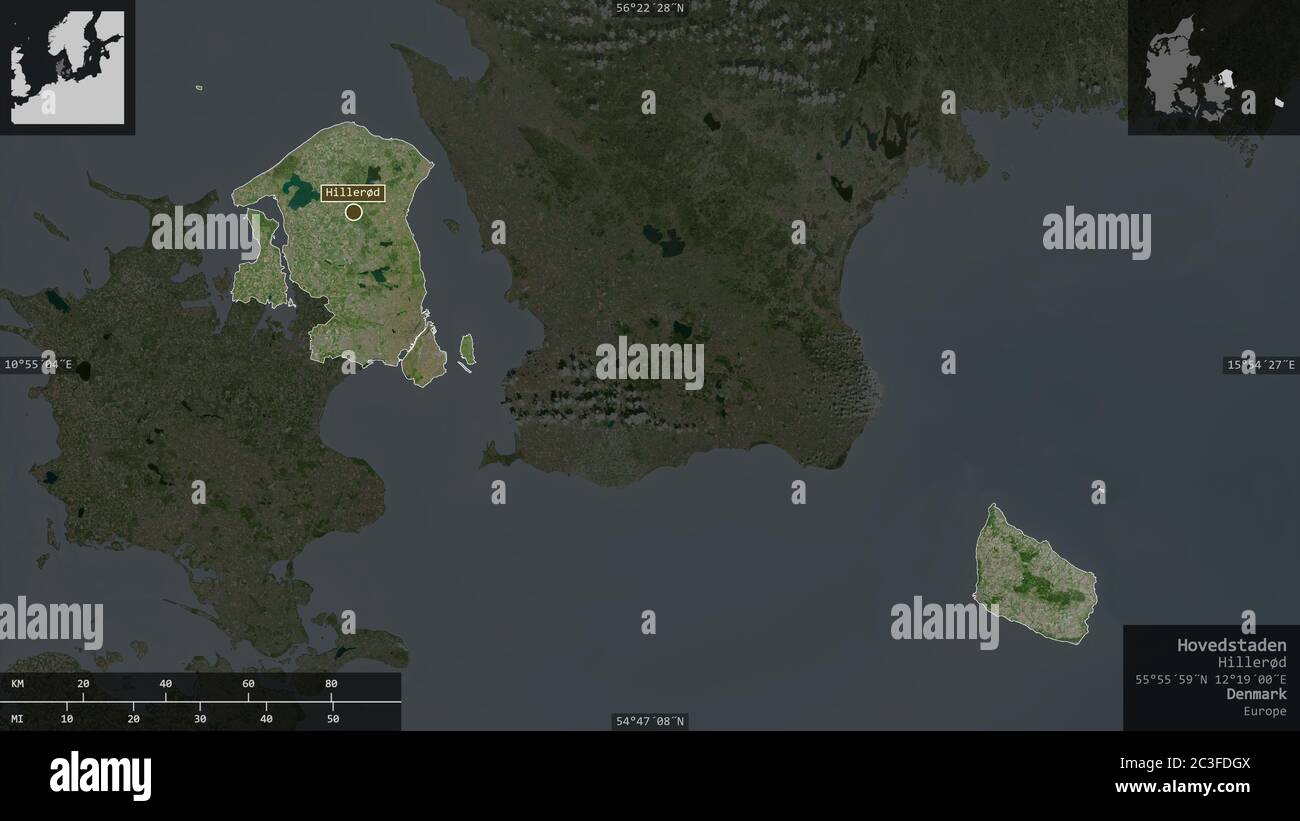 Hillerod map hi-res stock photography and images - Alamy