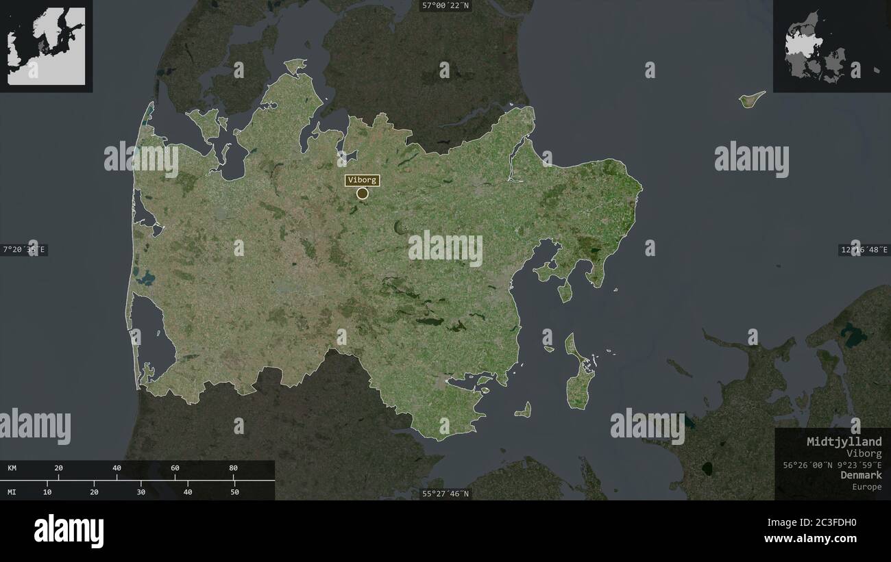 Copenhagen map satellite view denmark hi-res stock photography and ...