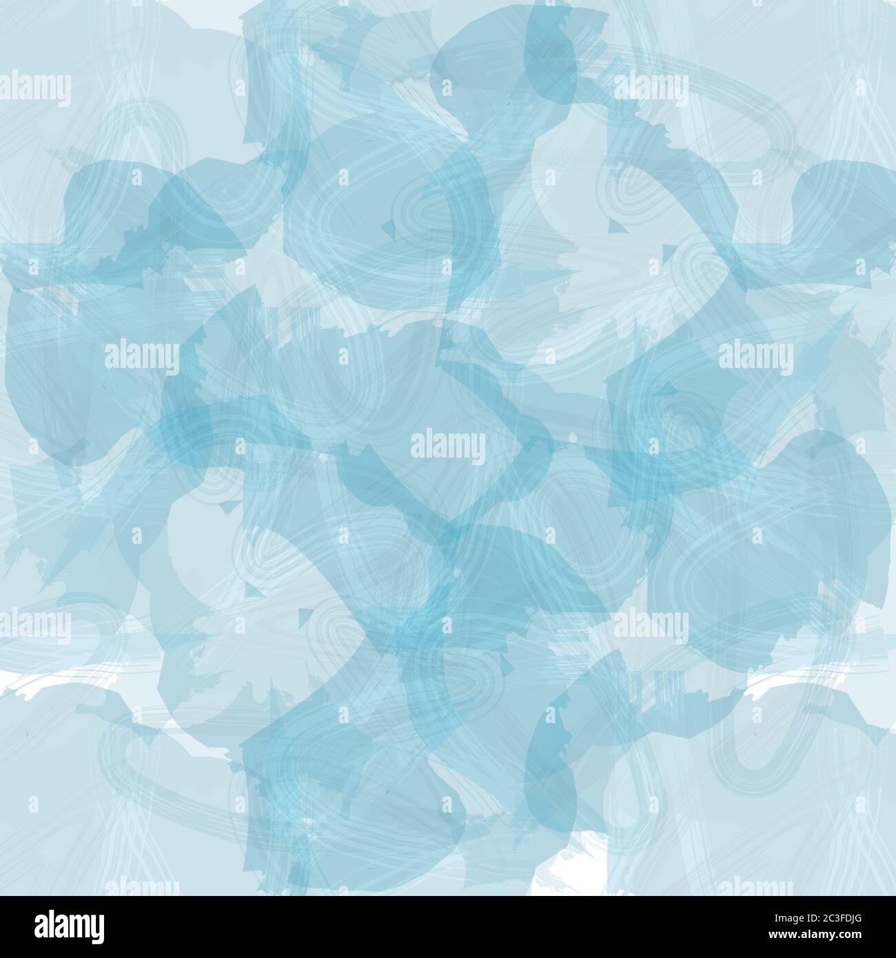 Blue Watercolor Clouds Seamless Pattern High Resolution Stock ...