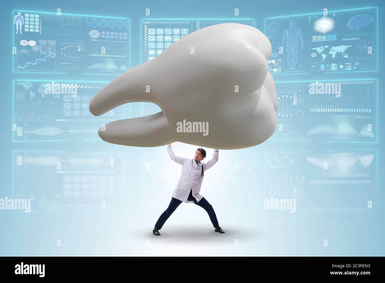 Giant tooth hi-res stock photography and images - Alamy