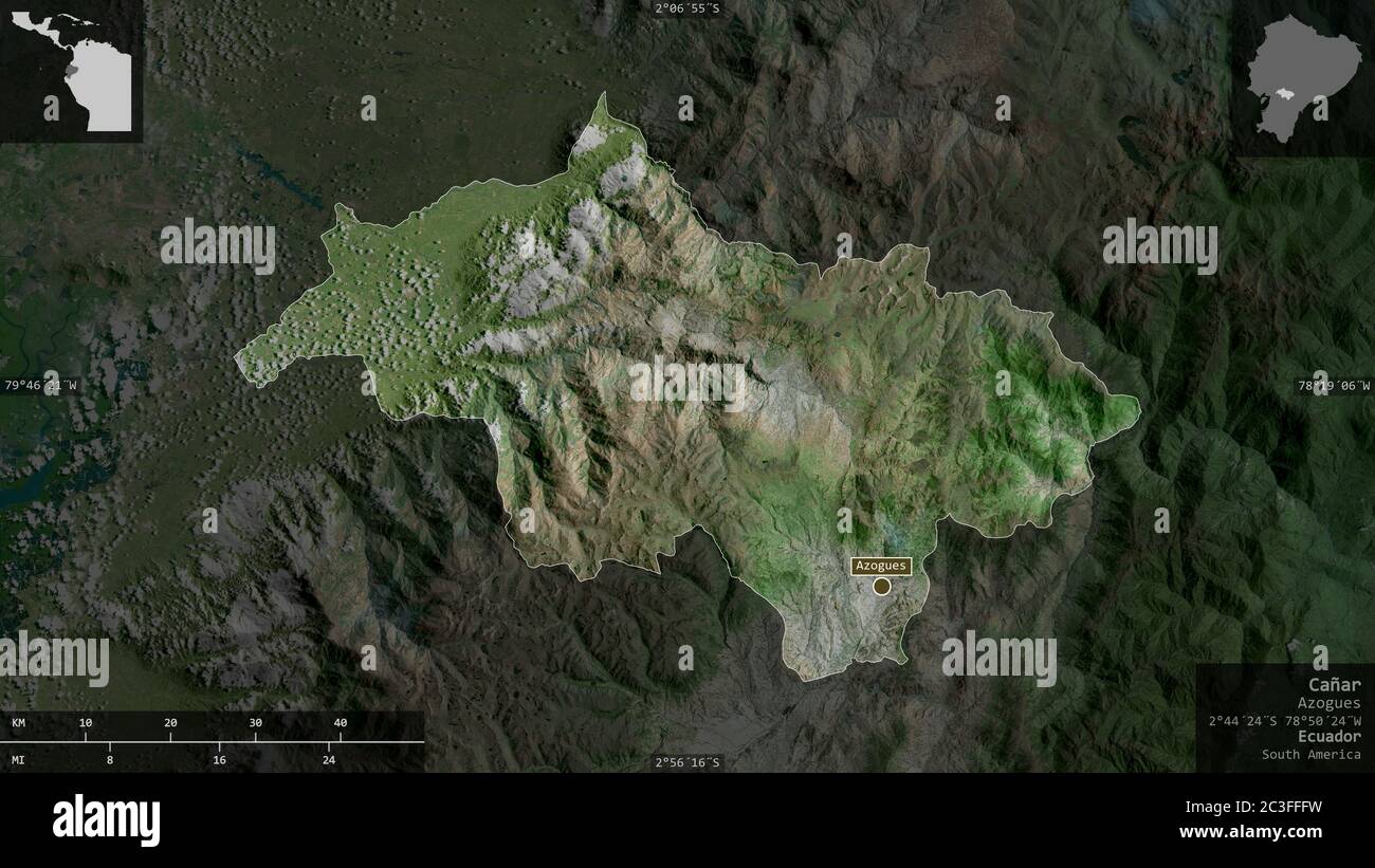 Cañar ecuador map hi-res stock photography and images - Alamy