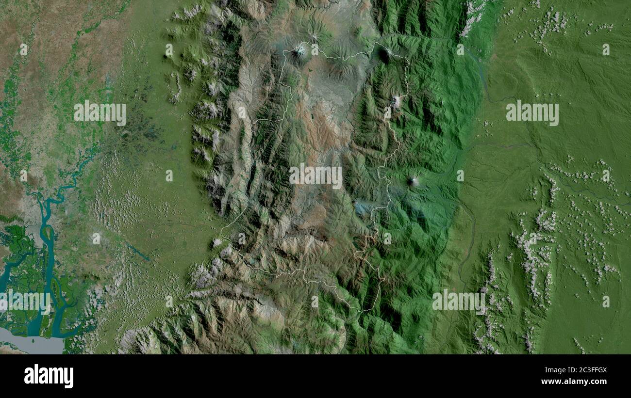 Outline map of chimborazo hi-res stock photography and images - Alamy