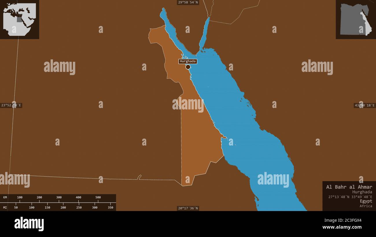 Al bahr al ahmar map hi-res stock photography and images - Alamy