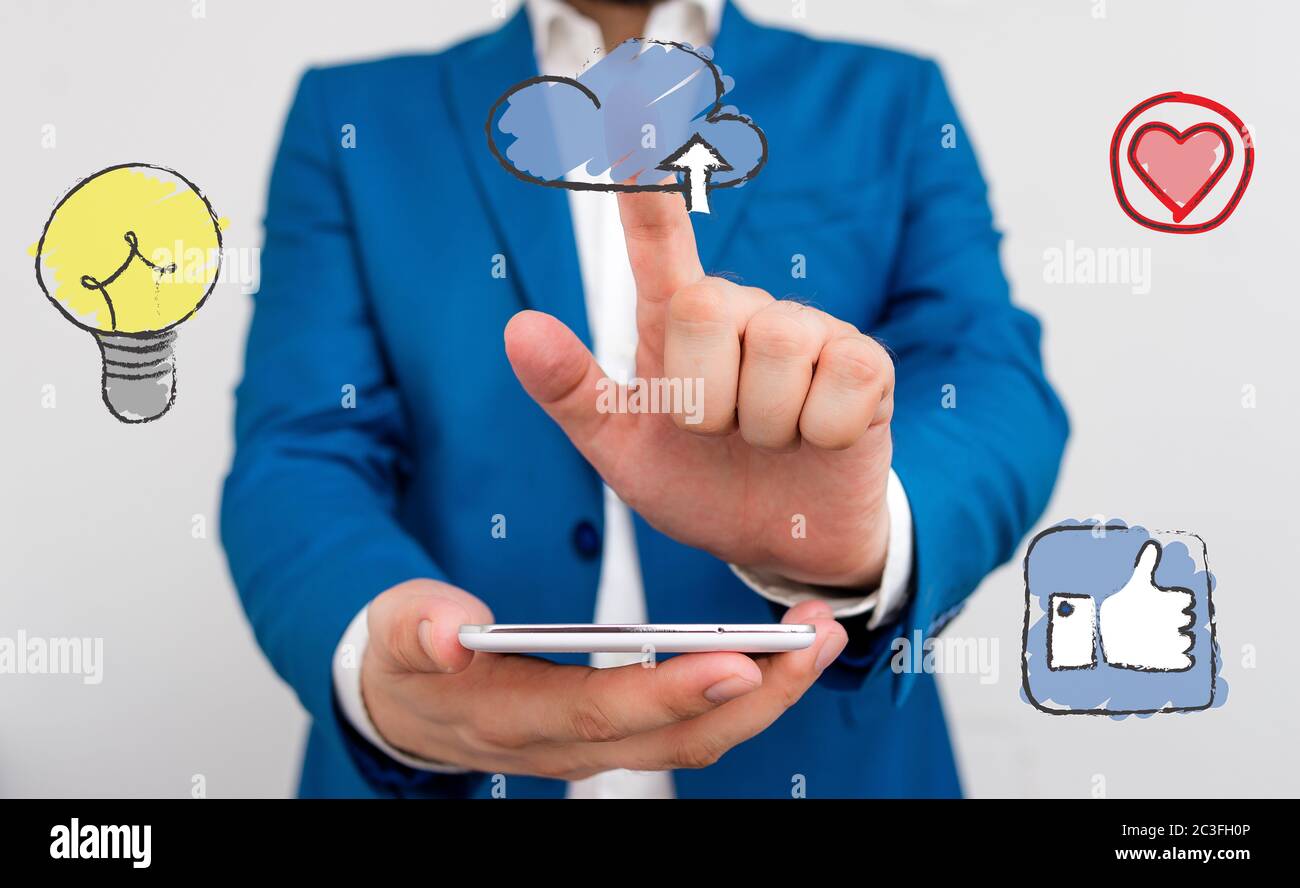 Free Sketch Of Digital Technology Information With Infographic Element ...