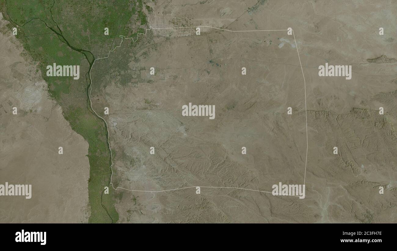 Al qahirah outline map hi-res stock photography and images - Alamy