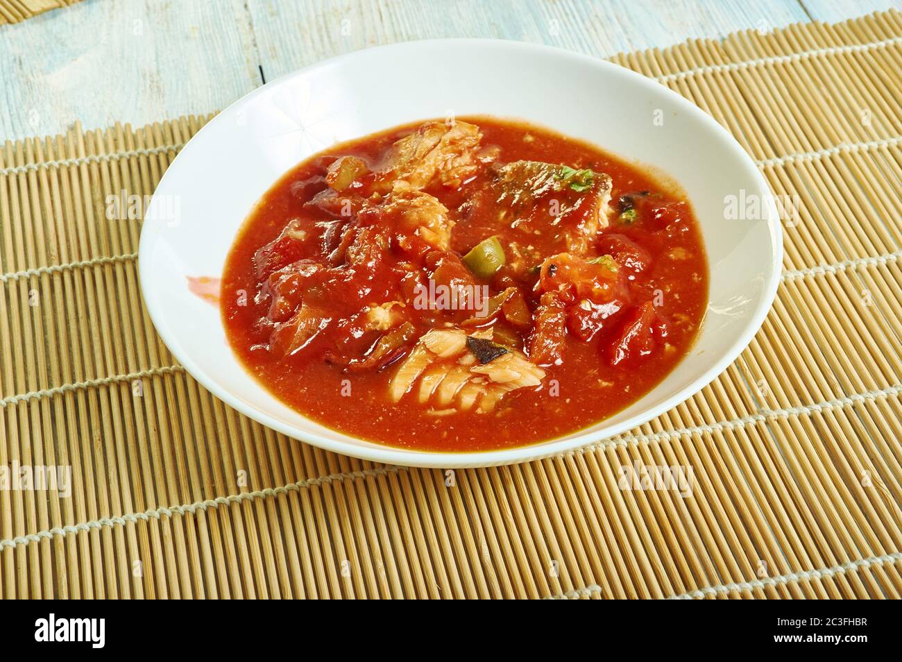 Chinese style cooked pike Stock Photo - Alamy