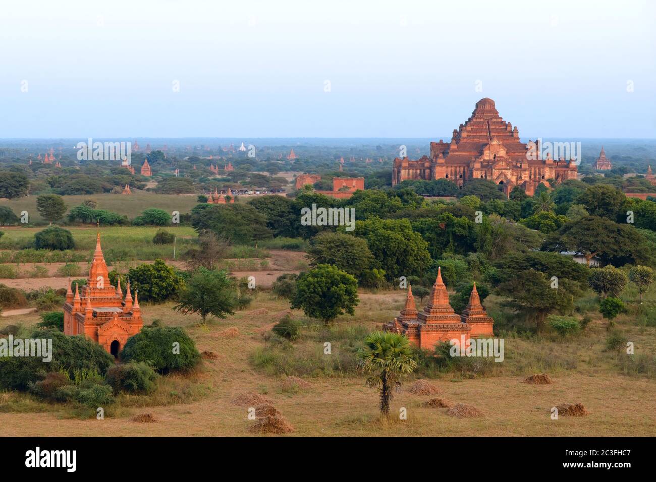 Stupas and pagodas of Bagan ancient. Myanmar Stock Photo - Alamy