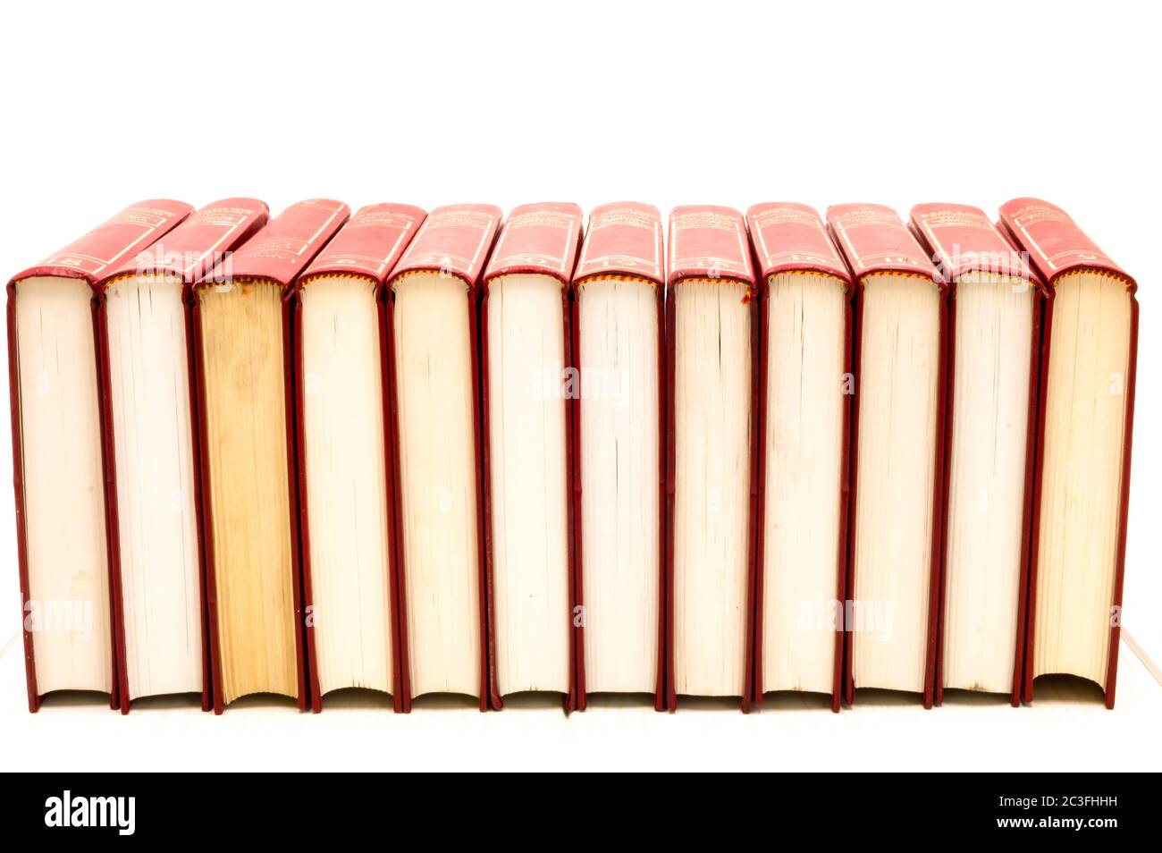 Book front back spine isolated hi-res stock photography and images - Alamy