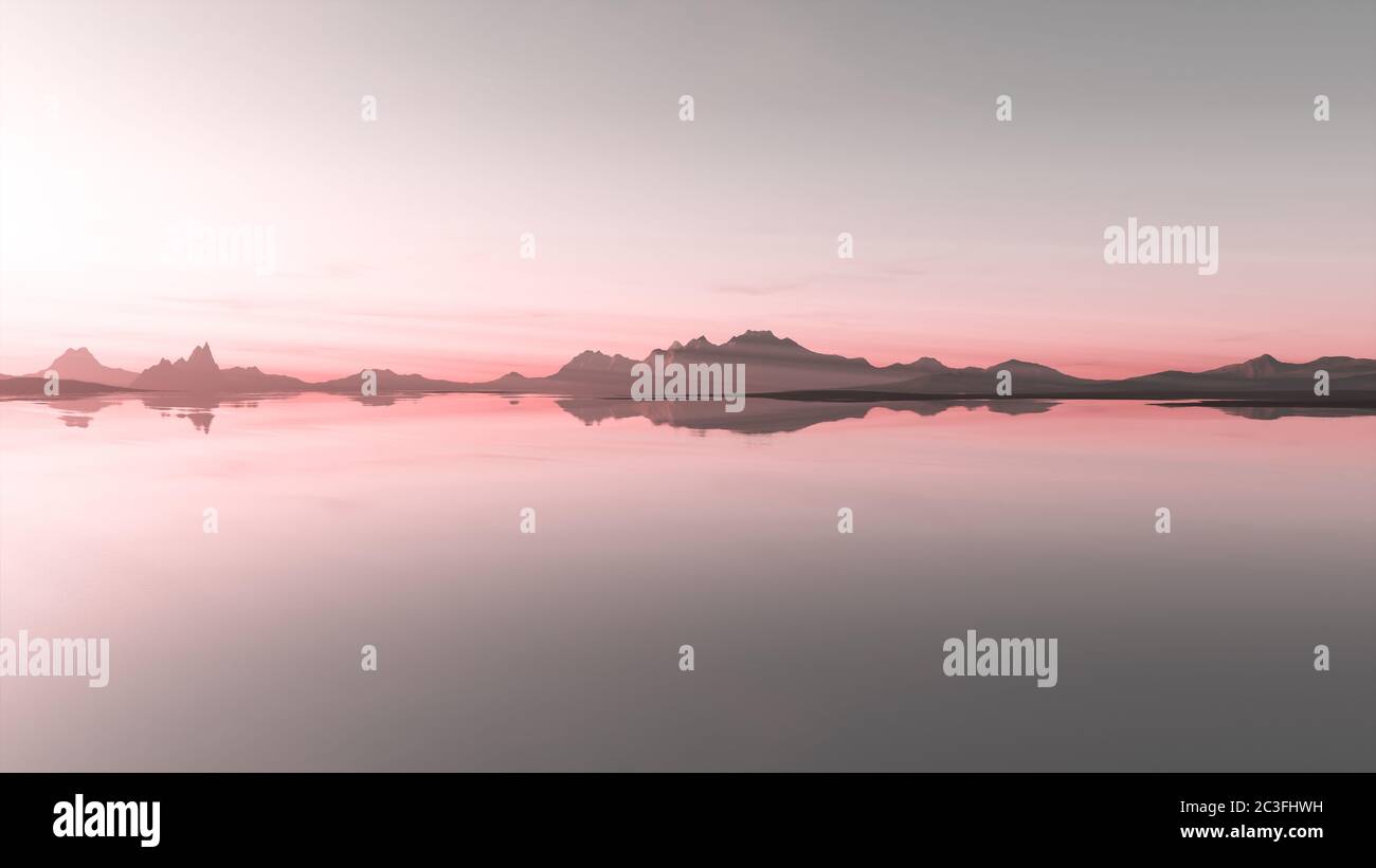 Reflections mirror 3d hi-res stock photography and images - Alamy