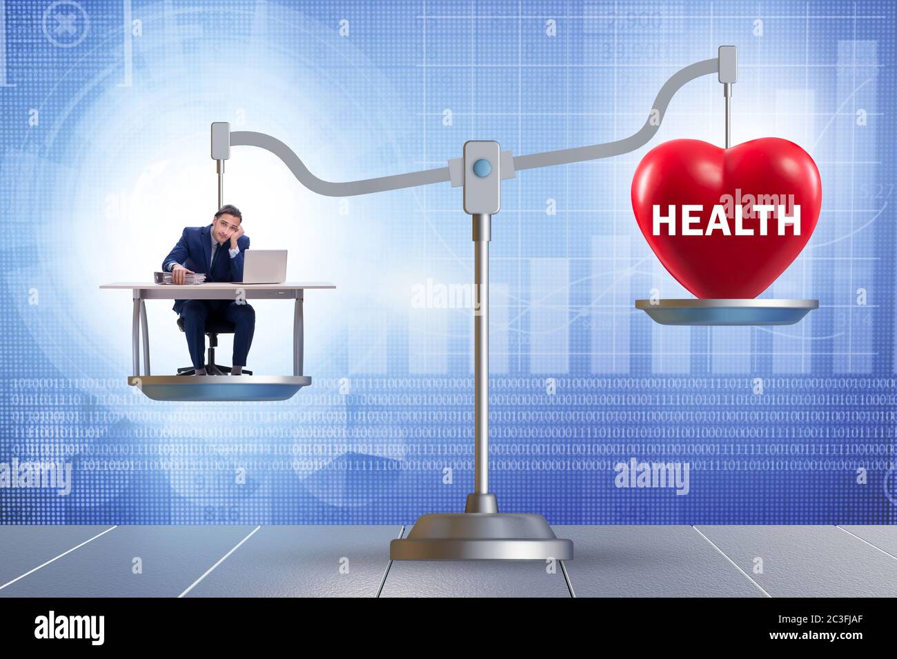 Healthcare concept balance between hi-res stock photography and images ...