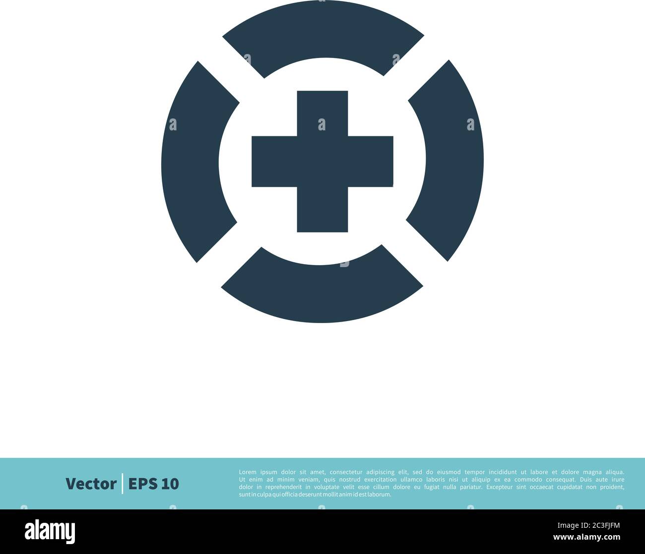 Healthcare Cross Icon Vector Logo Template Illustration Design. Vector ...
