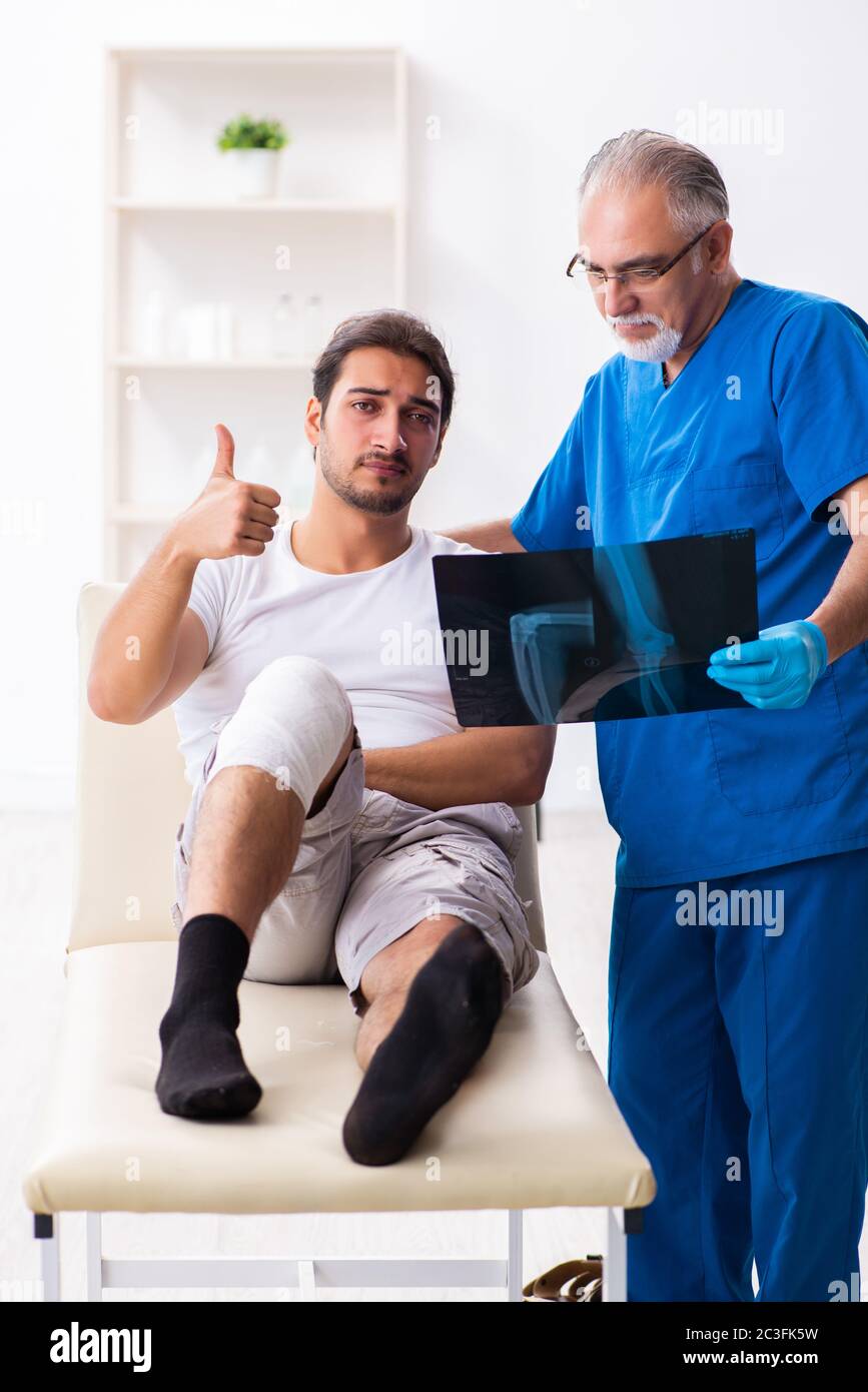 Bone fracture first aid hi-res stock photography and images - Alamy