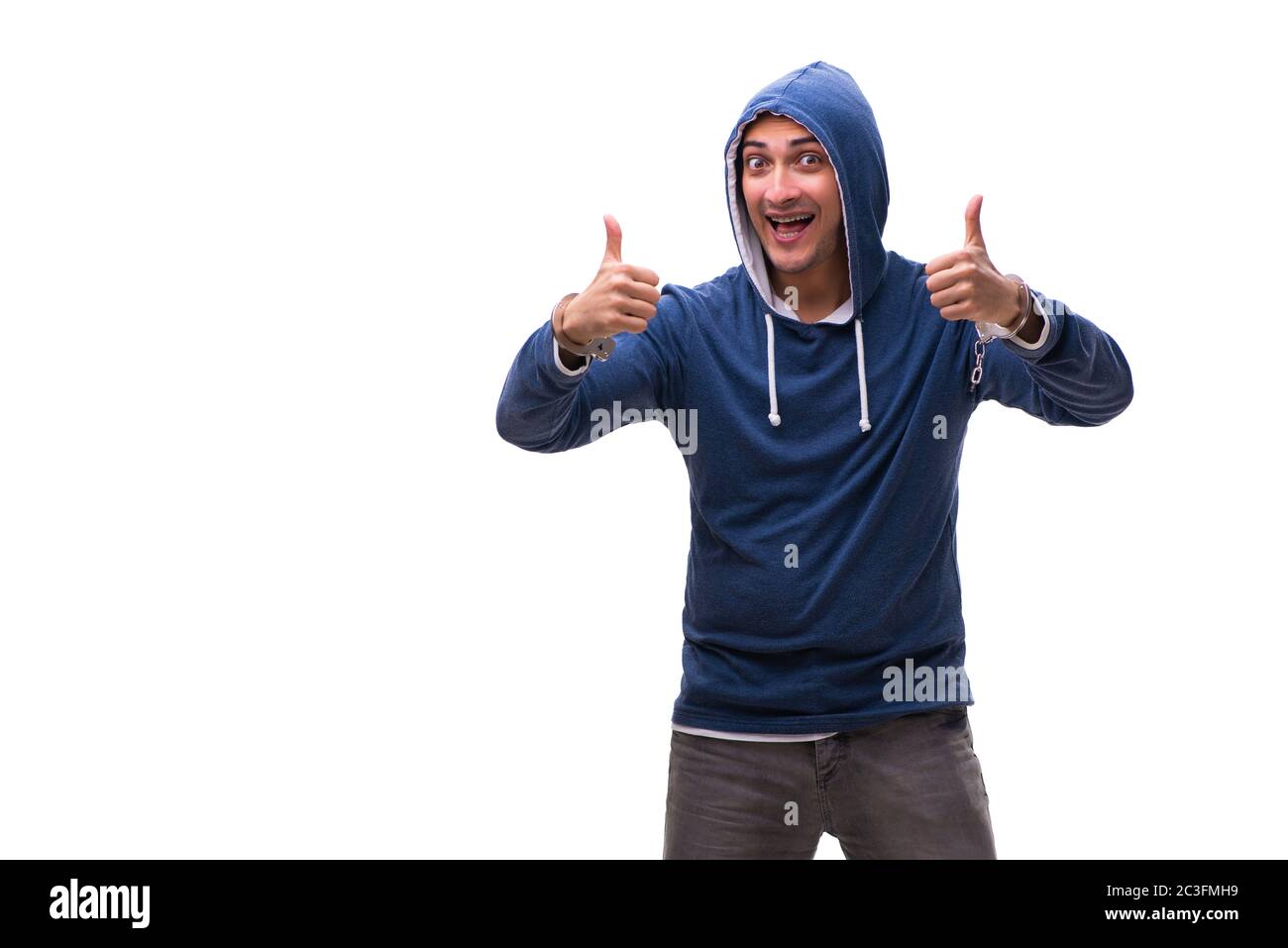 Crime prison jail thumbs up hi-res stock photography and images - Alamy