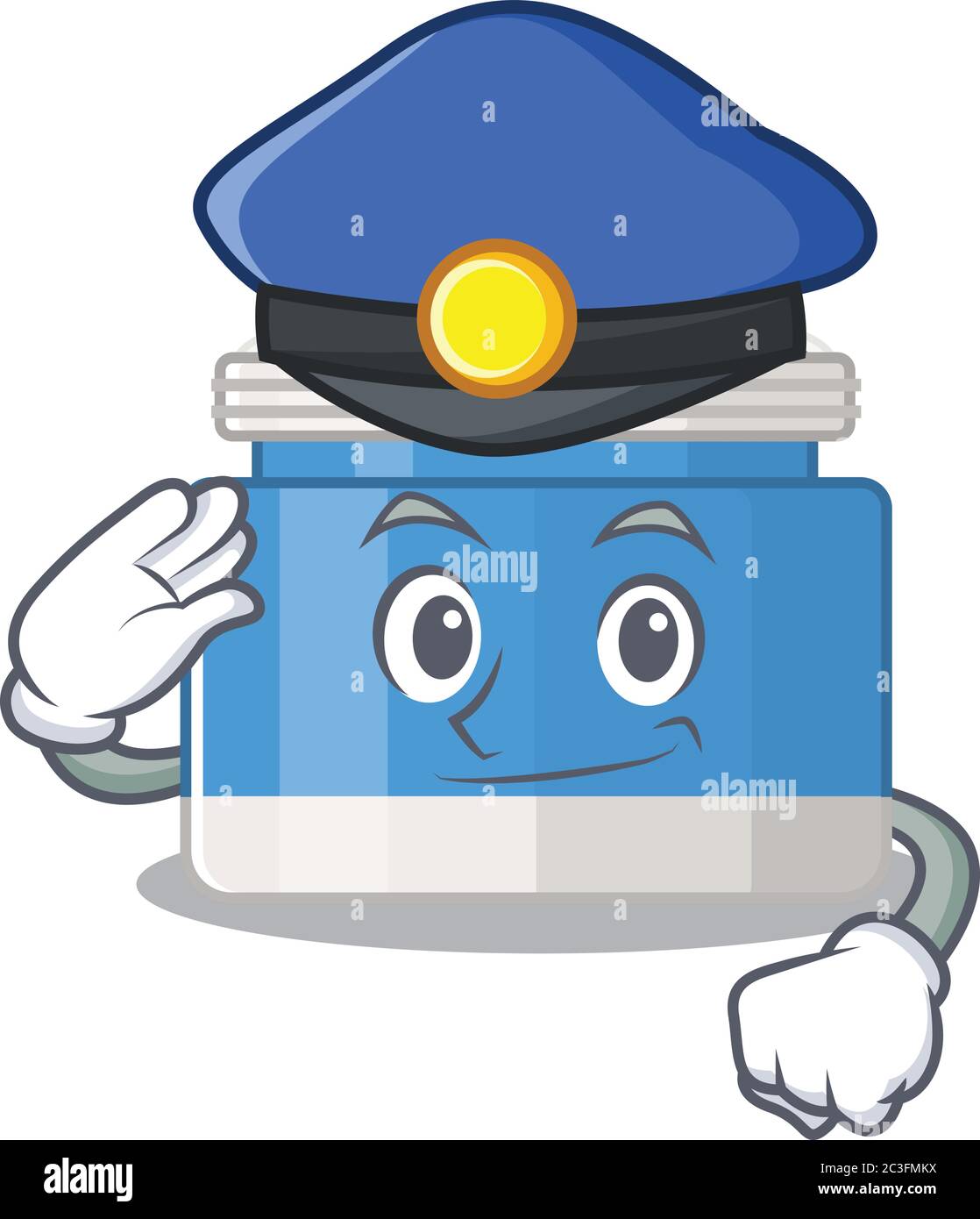 Policeman wearing mask Cut Out Stock Images & Pictures - Alamy