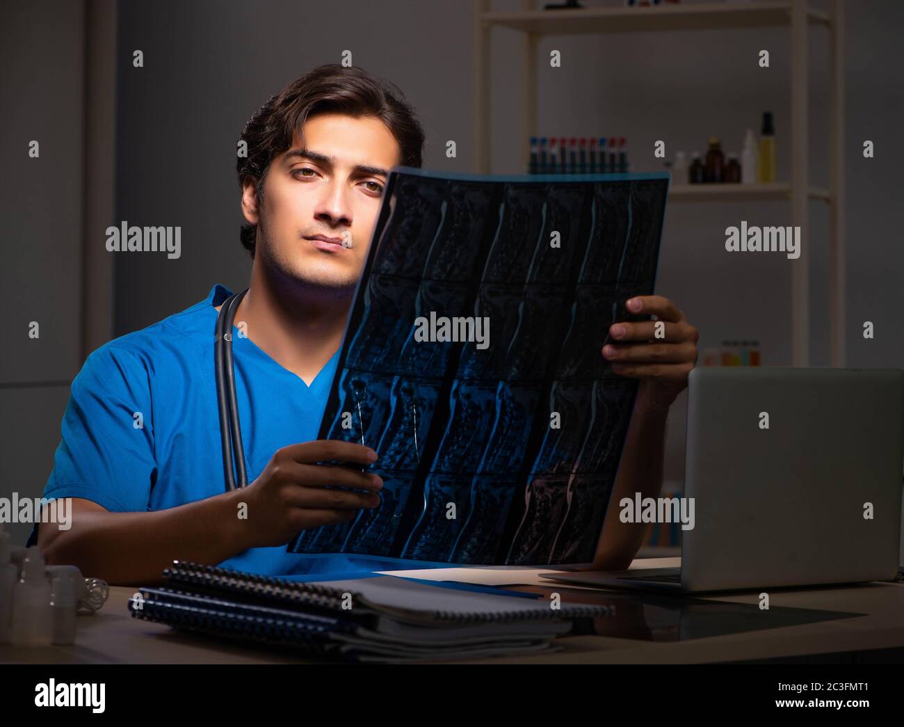 Hospital night shift hi-res stock photography and images - Alamy