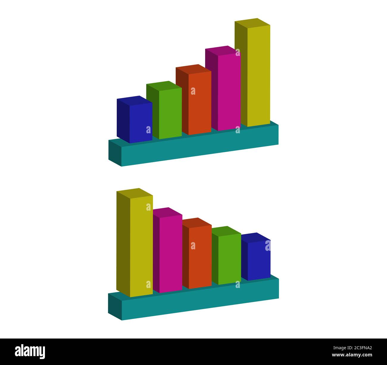 Vector graph icon in Cut Out Stock Images & Pictures - Alamy