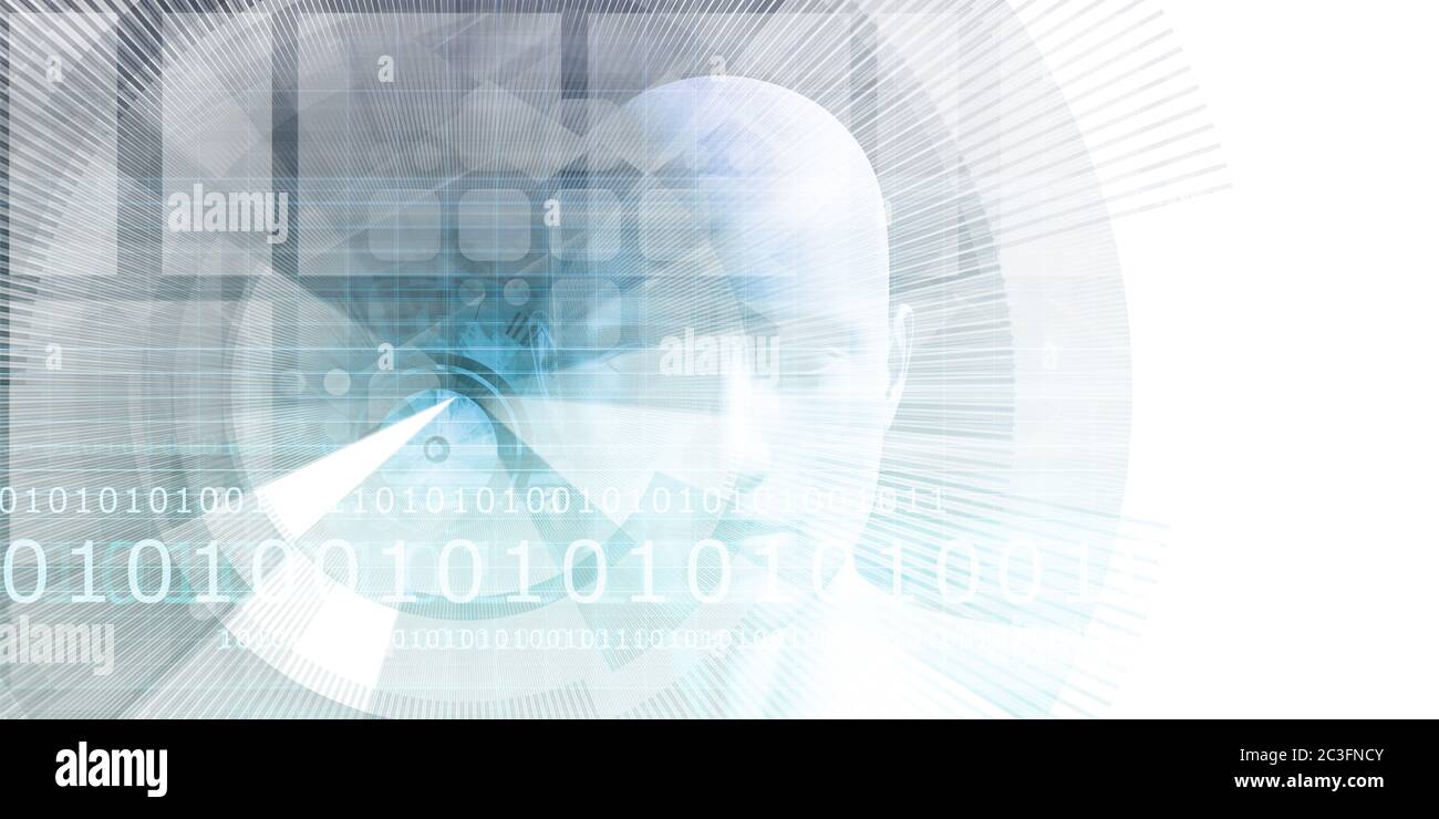 Medical Science with Modern Technology as Art Stock Photo - Alamy