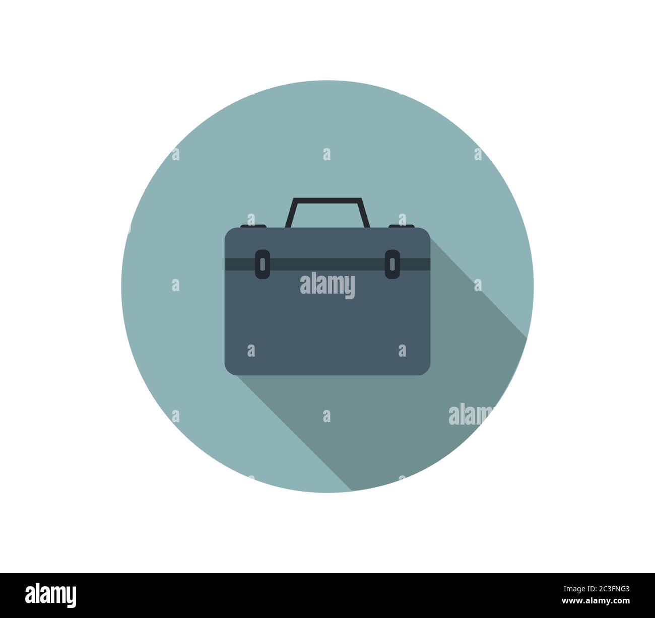work bag icon illustrated in vector on white background Stock Photo - Alamy