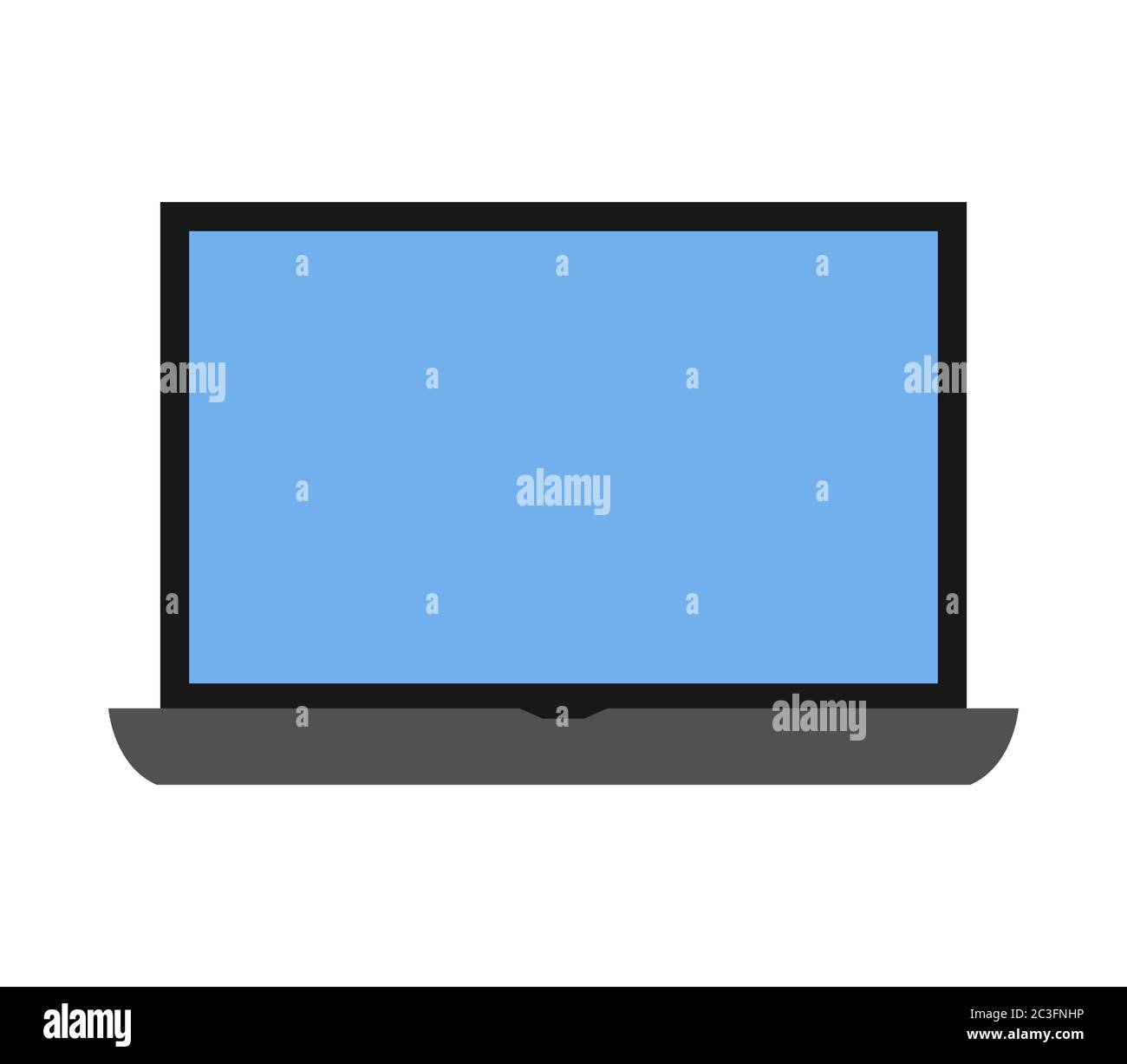 computer icon illustrated in vector on white background Stock Photo - Alamy