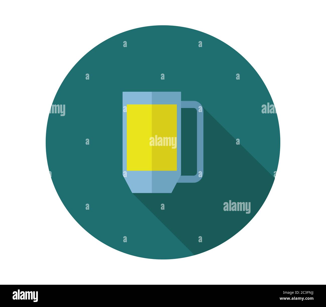 beer icon illustrated in vector on white background Stock Photo - Alamy