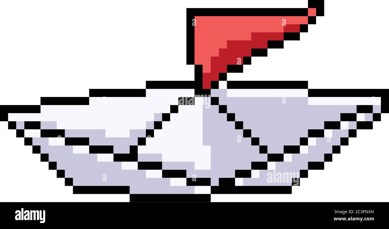 Cute small red boat Stock Vector Images - Alamy