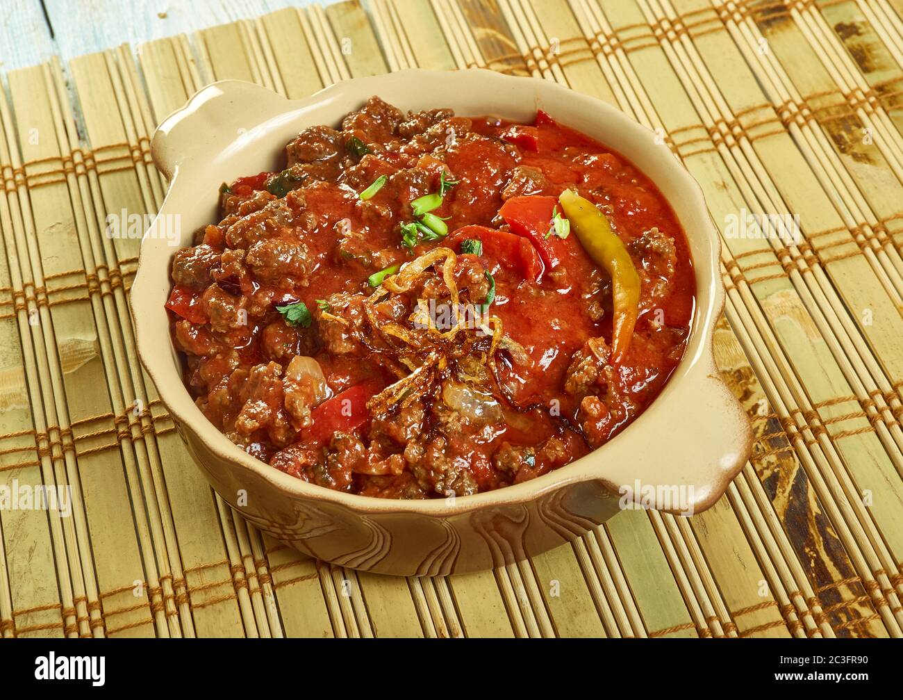 Minchet Abish Spicy Stock Photo - Alamy