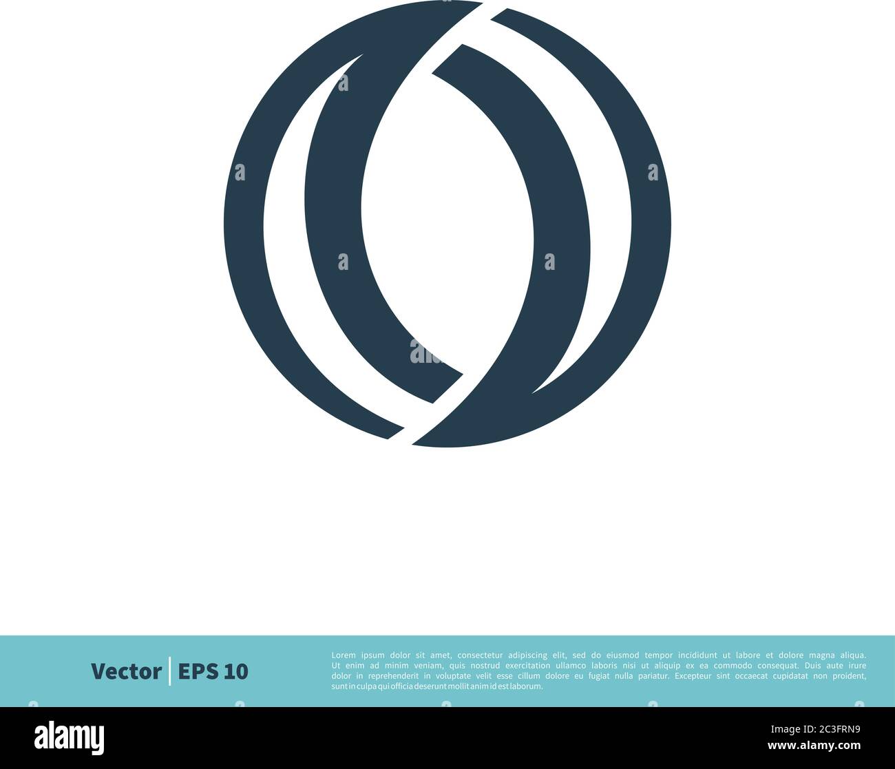 Abstract Circle Icon Vector Logo Template Illustration Design. Vector ...