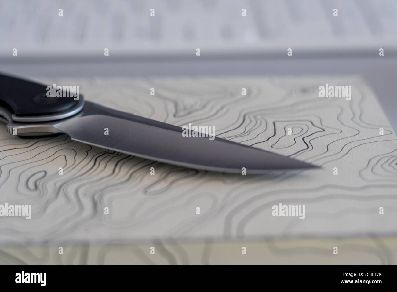 Map of cut knife hi-res stock photography and images - Alamy